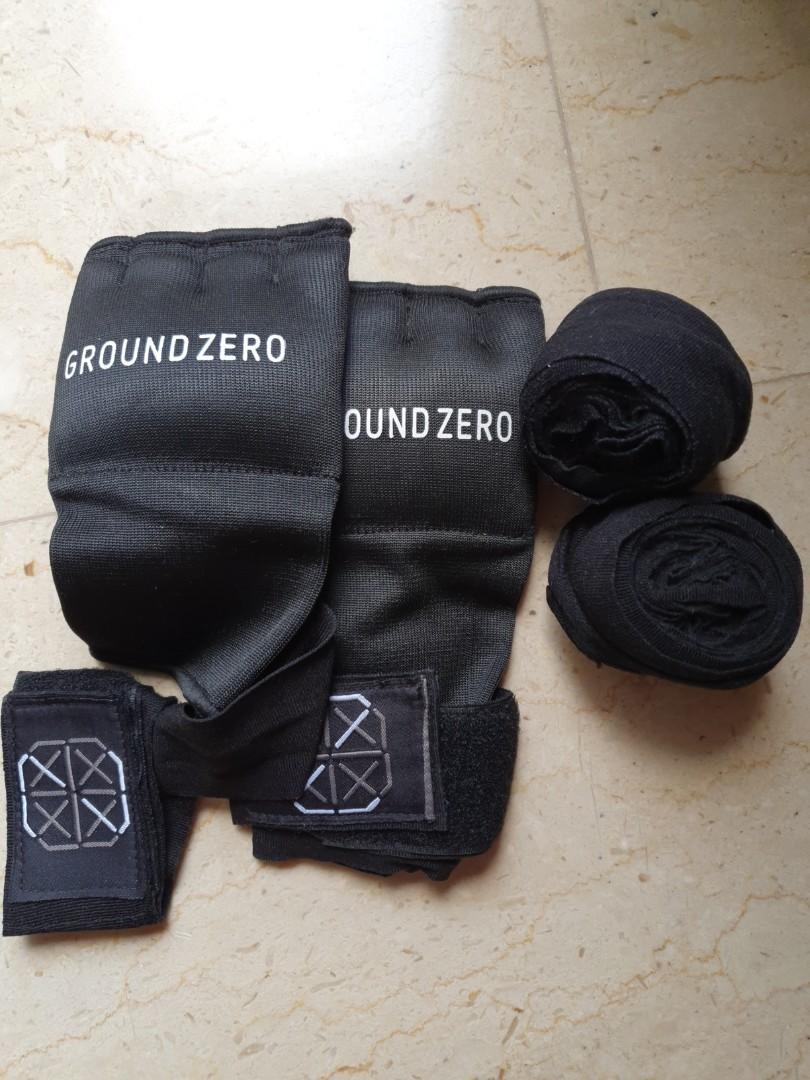 Ground Zero Boxing gloves, Health & Nutrition, Braces, Support ...