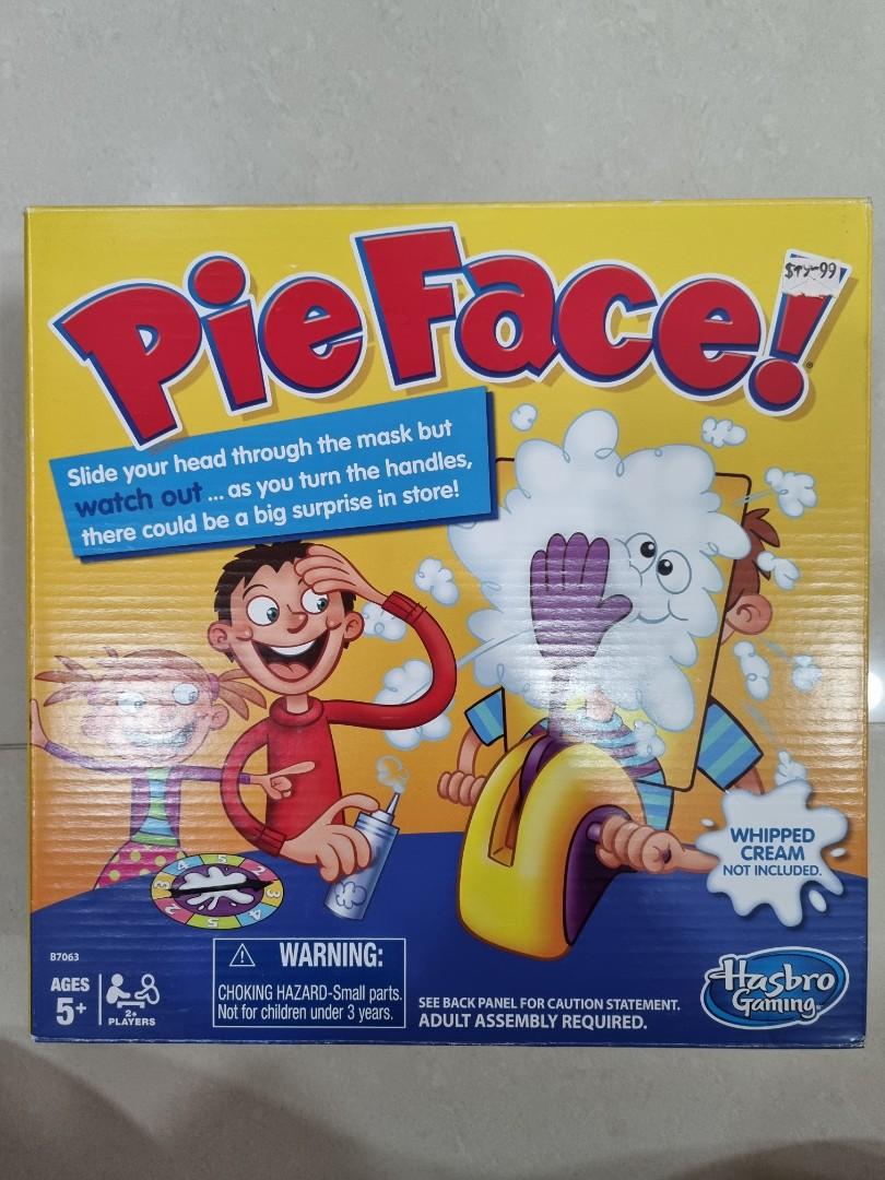 Hasbro Pie Face party game boardgame, Hobbies & Toys, Toys & Games on ...