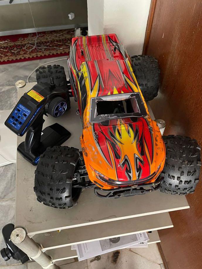 HSP nitro 1/8 monster truck, Hobbies & Toys, Toys & Games on Carousell