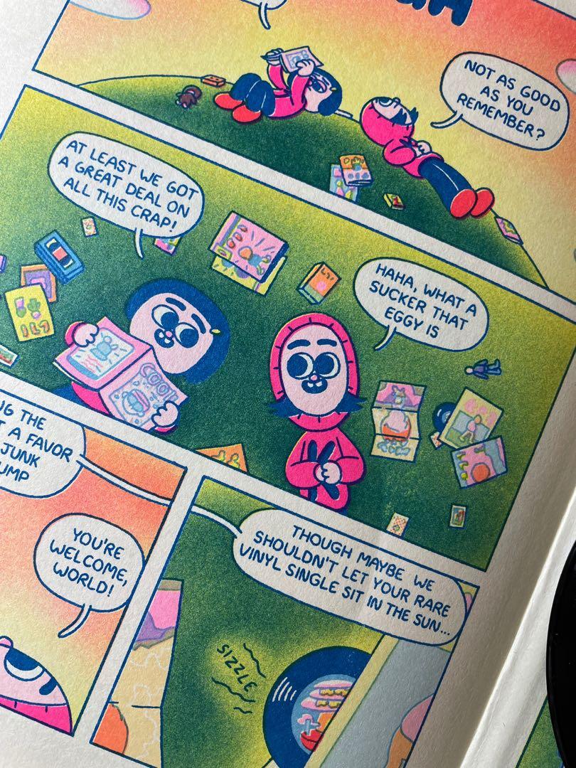 J+K risograph/riso graphic novel comic, Hobbies & Toys, Books & Magazines, Comics & Manga on ...