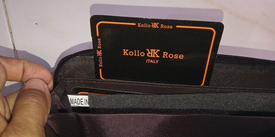 Kollo Rose ( Long Wallet with Dust bag), Luxury, Bags & Wallets on Carousell