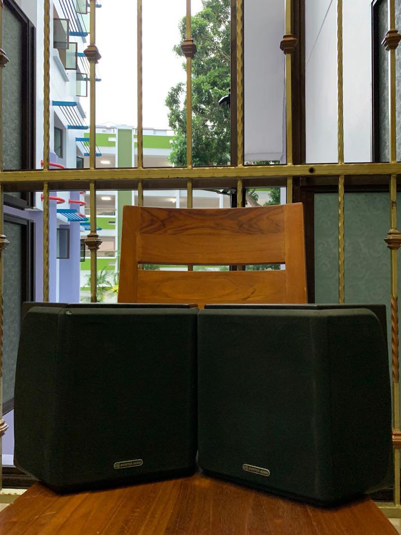 Monitor Audio Silver RX-FX Surround Speakers (Left and Right), Audio ...