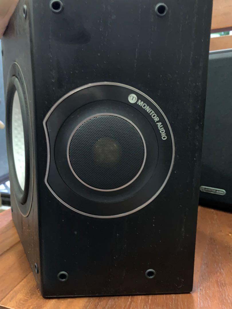 Monitor Audio Silver RX-FX Surround Speakers (Left and Right), Audio ...