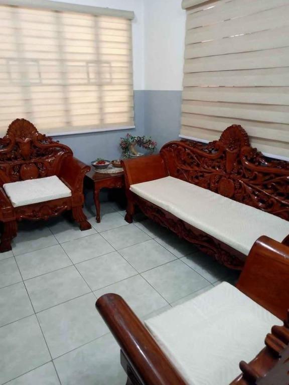 Narra Sala Set, Furniture & Home Living, Furniture, Sofas on Carousell