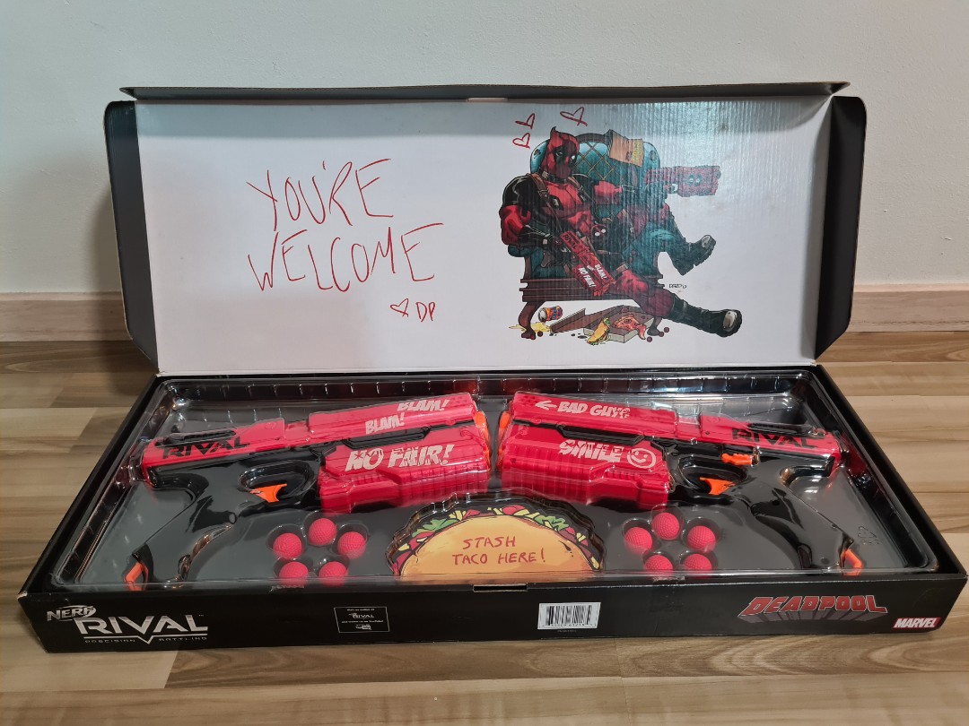NERF DEADPOOL KRONOS, Hobbies & Toys, Toys & Games on Carousell