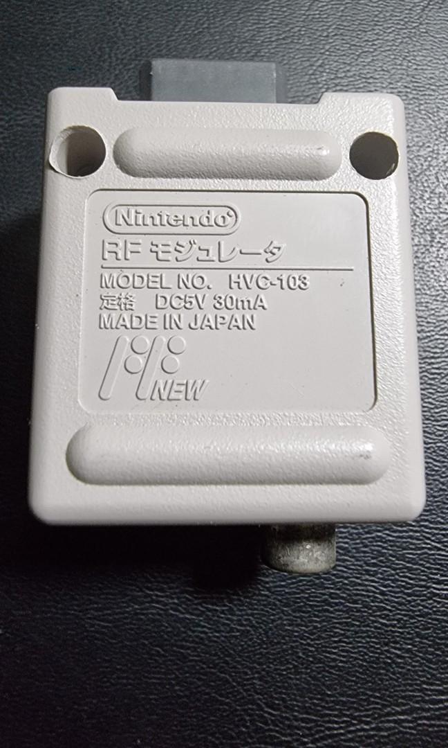 Nintendo AV to RF Cable Converter for AV Famicom and Nintendo 64, Video ...