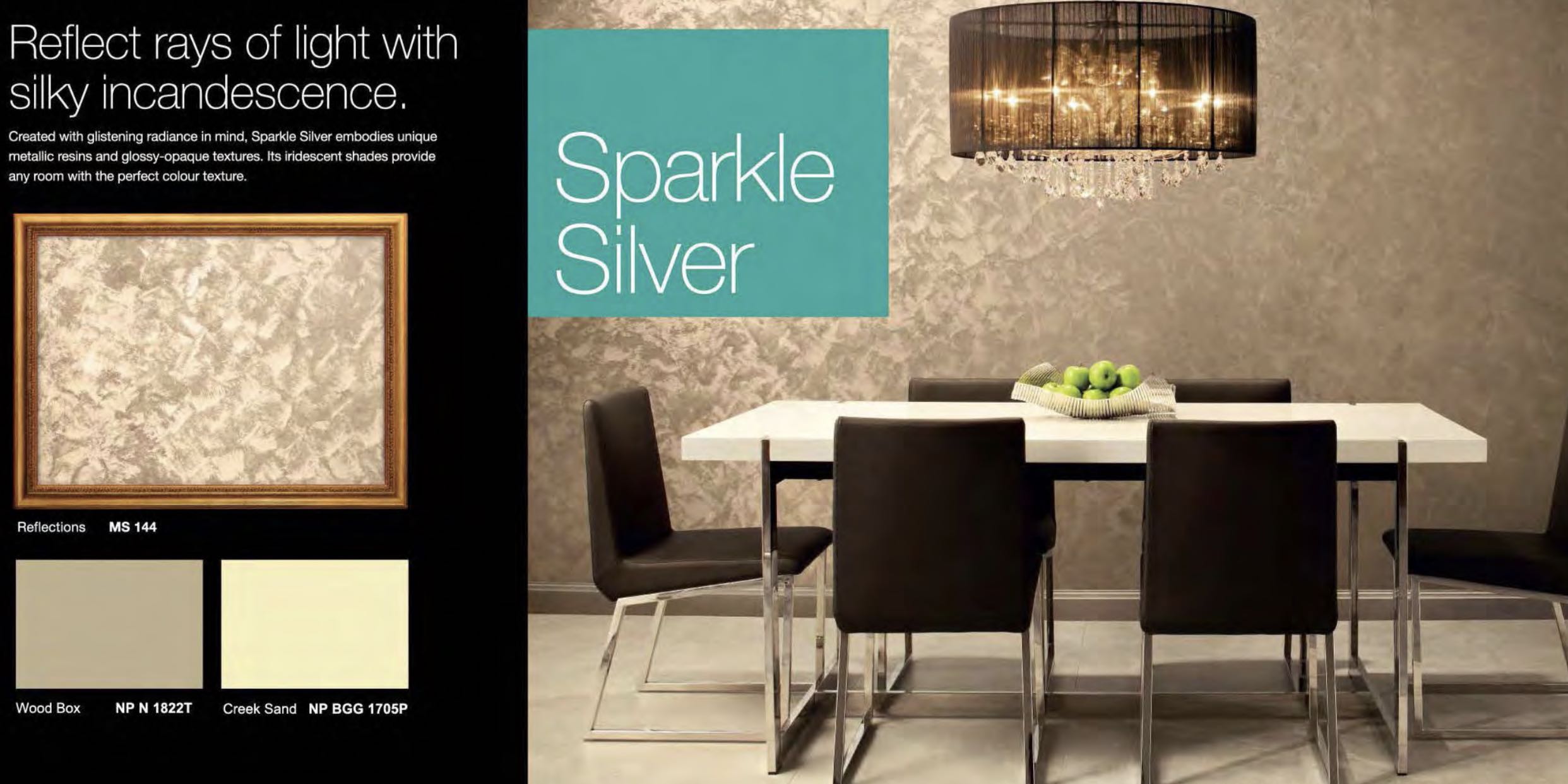 Nippon Momento Special Effect Paint (MS144-Reflections) Sparkle Silver ...