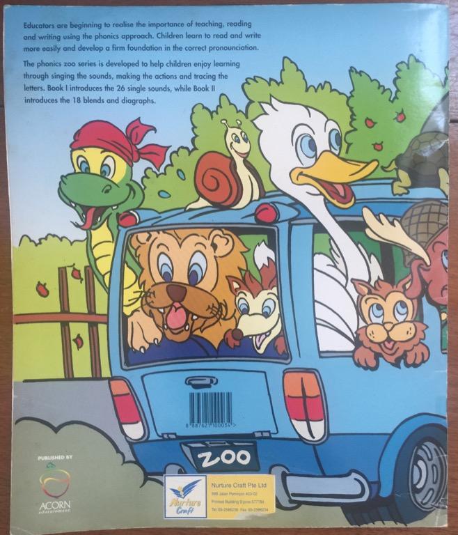 Phonics Zoo Book 2, Babies & Kids, Infant Playtime on Carousell