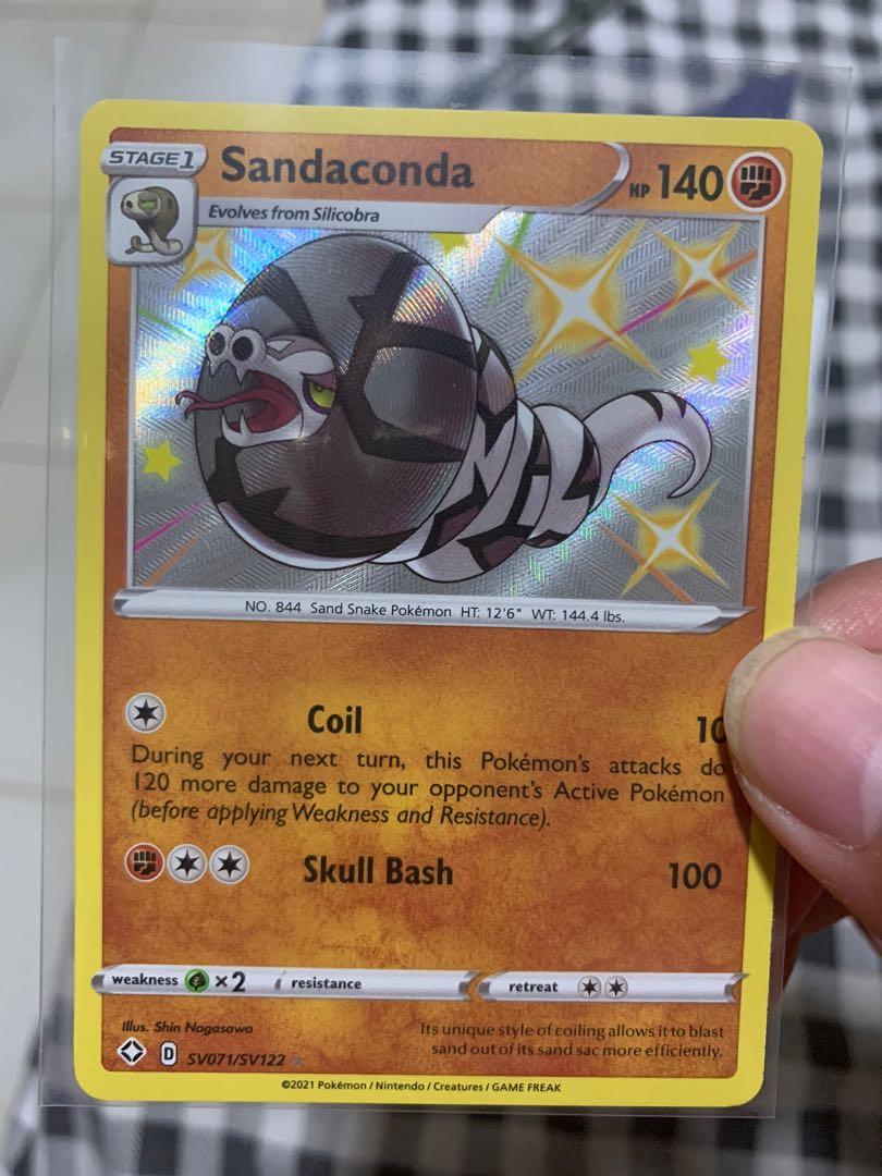 Pokemon shiny sandaconda shining fates, Hobbies & Toys, Toys & Games on ...