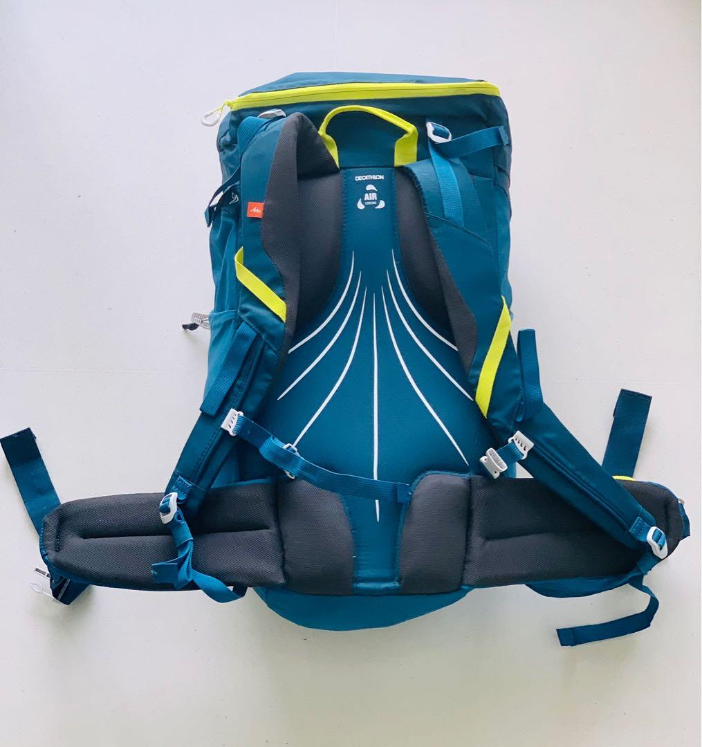 Quechua 40l backpack, Men's Fashion, Bags & Wallets, Backpacks on Carousell