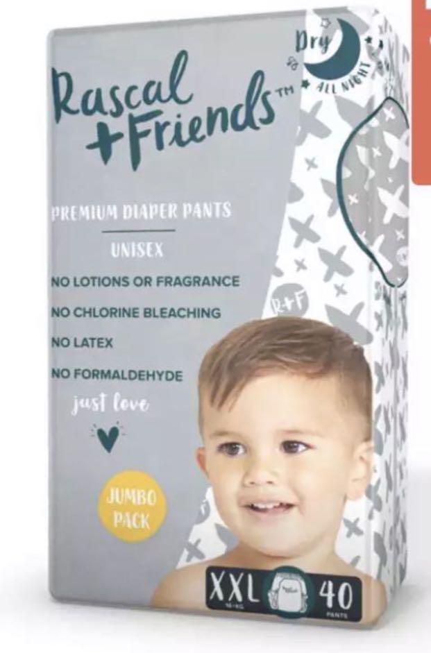 Rascal & friends XXL pants diaper, Babies & Kids, Bathing & Changing, Diapers & Baby Wipes on ...