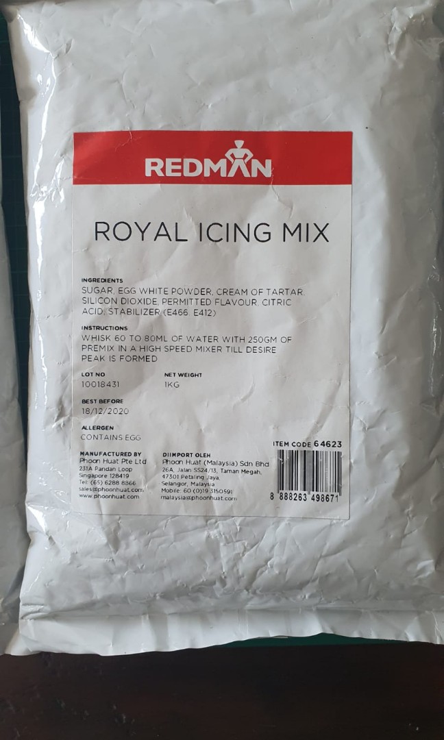 Royal icing mix, Food & Drinks, Packaged & Instant Food on Carousell