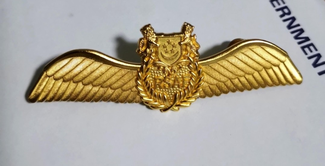 RSAF Pilot Wings for Collectors, Vintage & Collectibles, Vintage ...