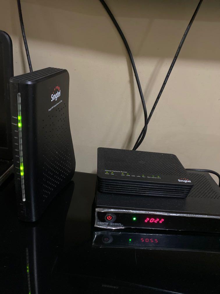 Singtel Fibre Broadband for ownership transfer, Mobile Phones & Gadgets ...