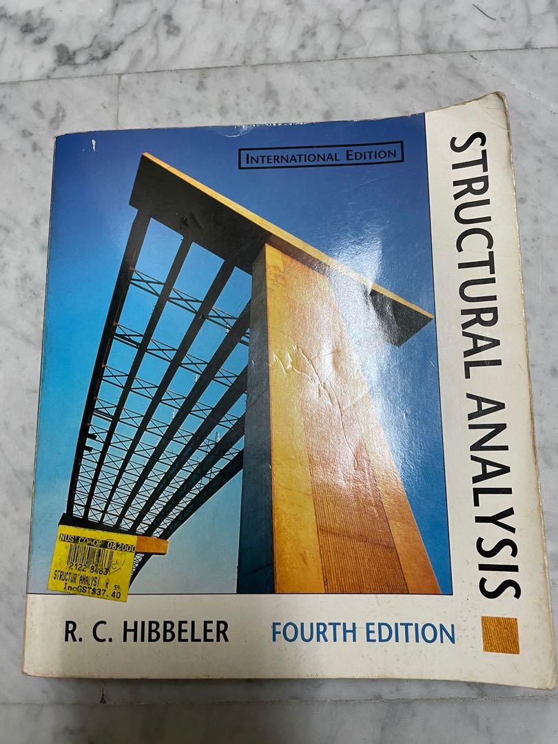 Structural Analysis by R.C. Hibbeler, Hobbies & Toys, Books & Magazines ...