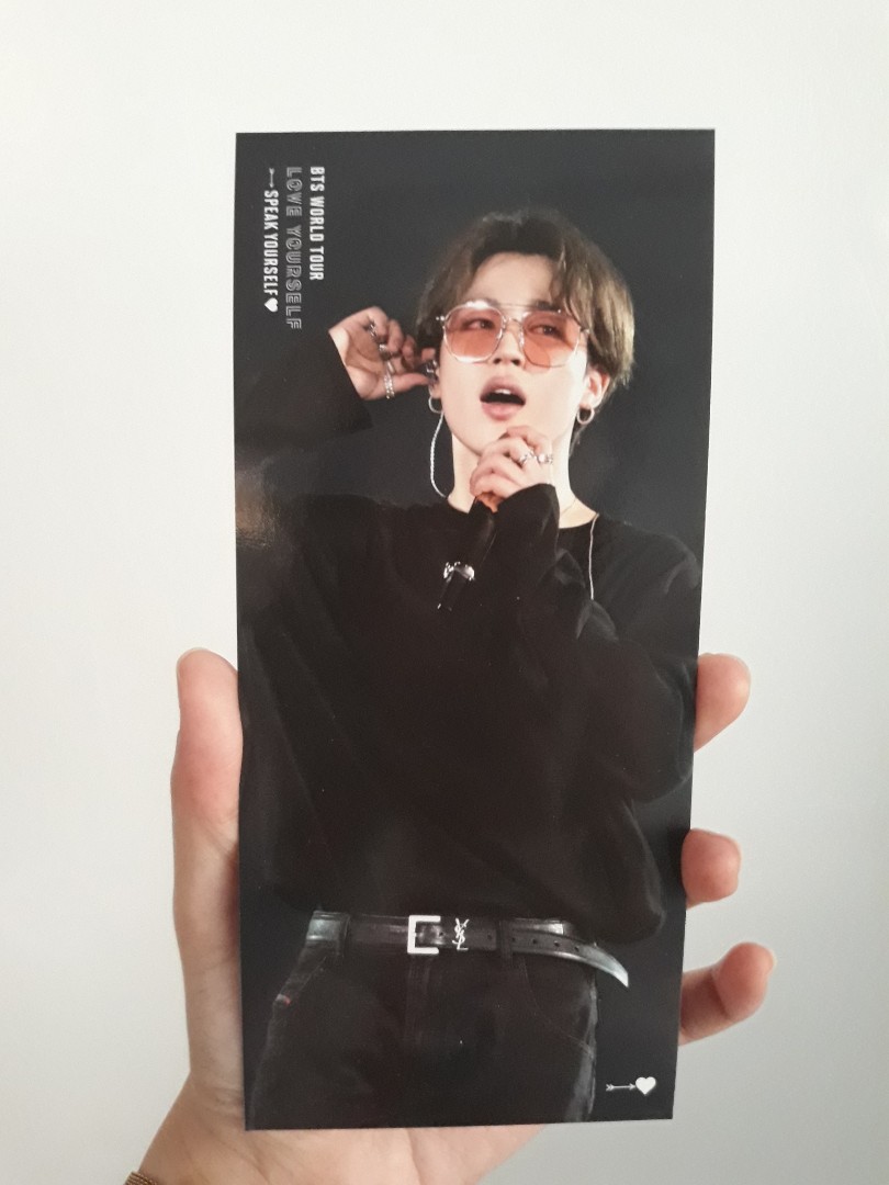 SY LONDON DVD BOOKMARK- Jimin, Hobbies & Toys, Memorabilia ...