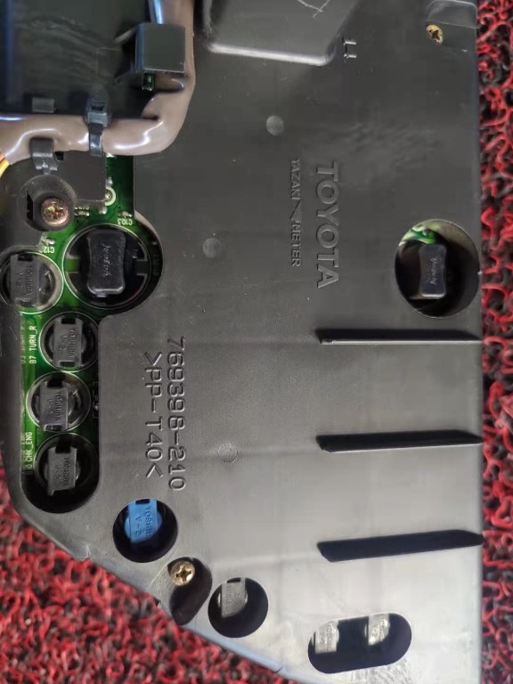 TOYOTA ALTEZZA RS200 METER CLUSTER AUTO, Auto Accessories on Carousell