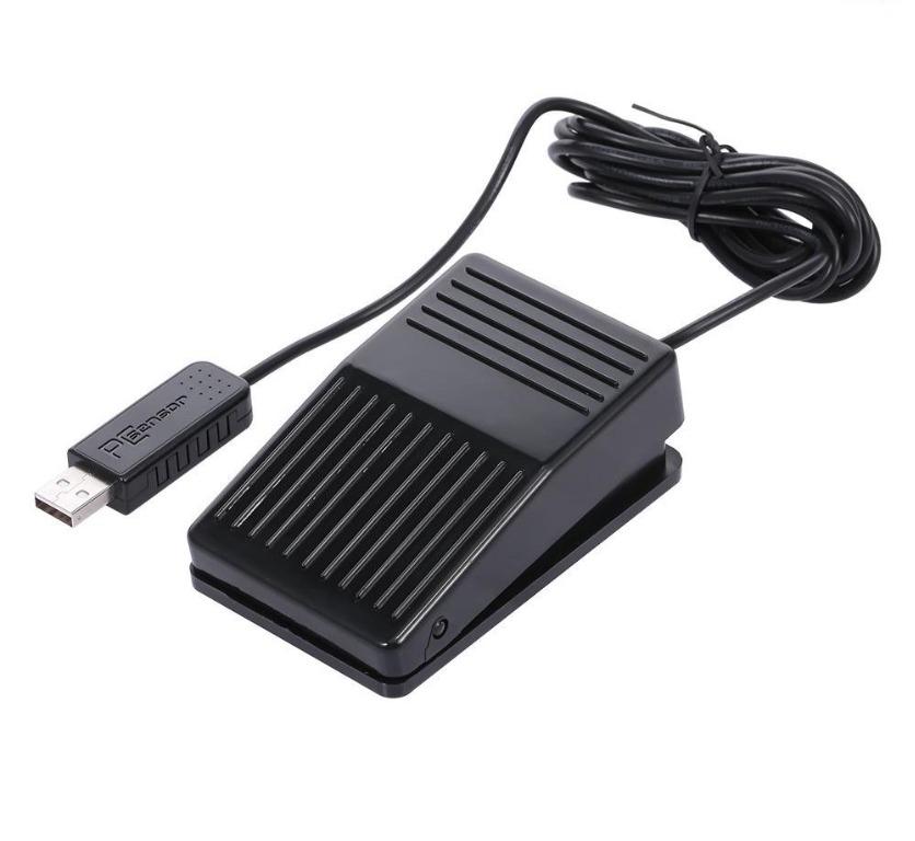 USB Foot Switch Pedal (gaming pc build enhanced control wireless ...