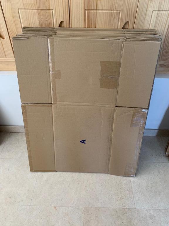 Used Boxes carton moving house, Furniture & Home Living, Home ...
