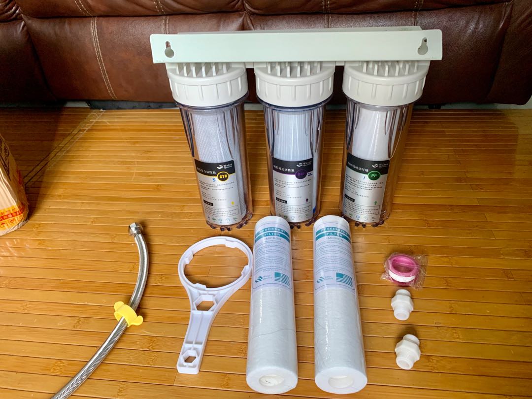 Water Filter (3 stages Filter Cartridge - PP/UDF/CTO), TV & Home ...