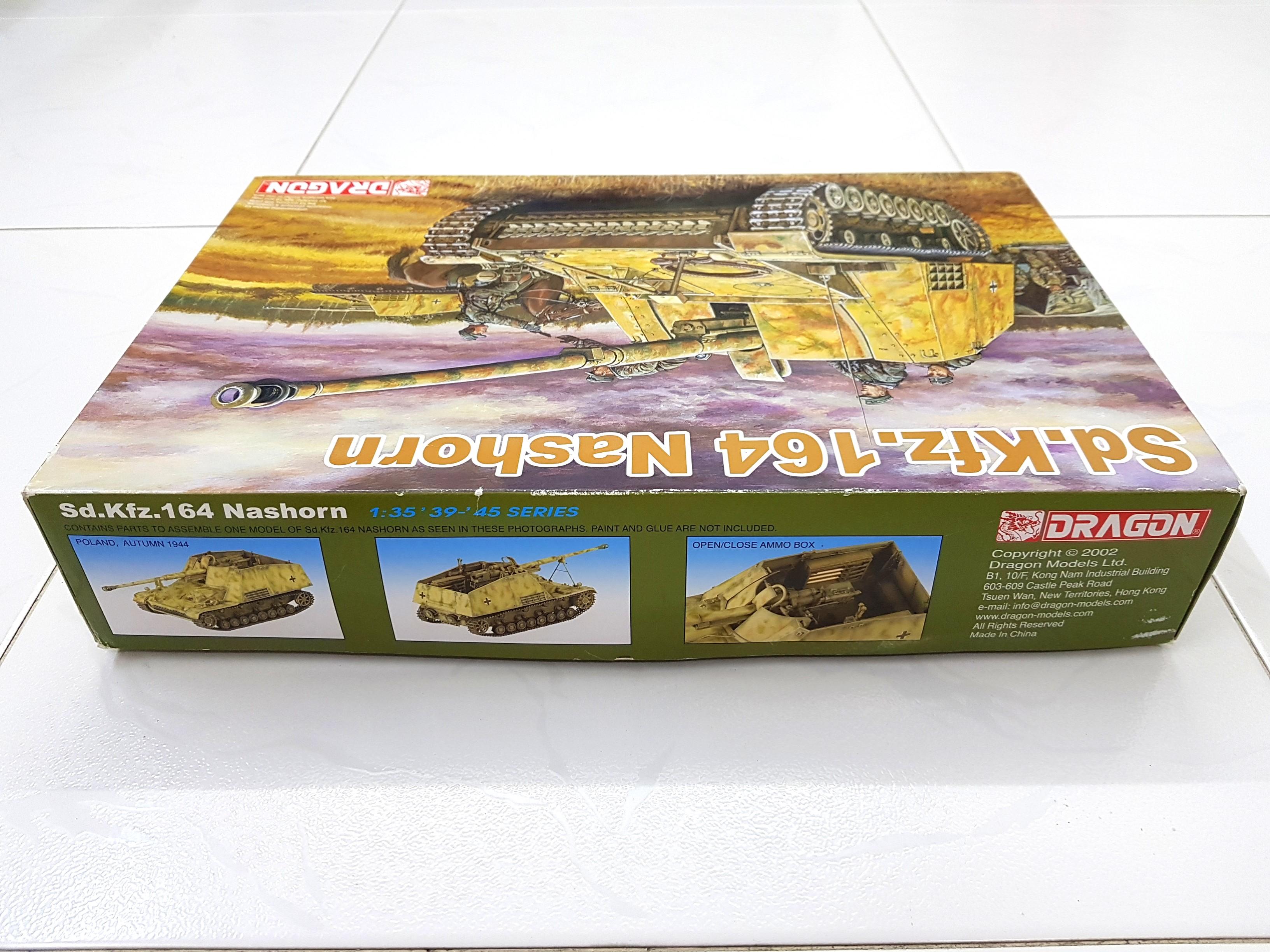 1/35 #6166 Dragon German Self Propelled Gun (SPG) Sd. Kfz. 164 Nashorn ...