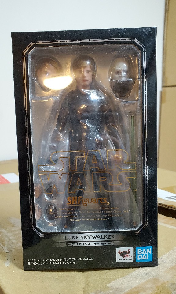 全新 日版 s.h.figuarts Bandai SHF Star Wars Luke Skywalker Episode VI 星戰 ...