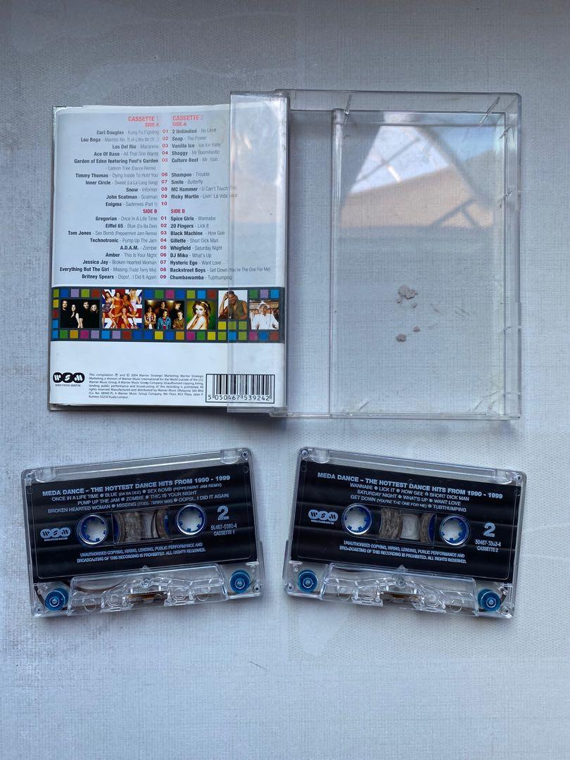 [ Cassette ] Kaset Mega Dance - The Hottest Dance Hits from 1990-1999 ...