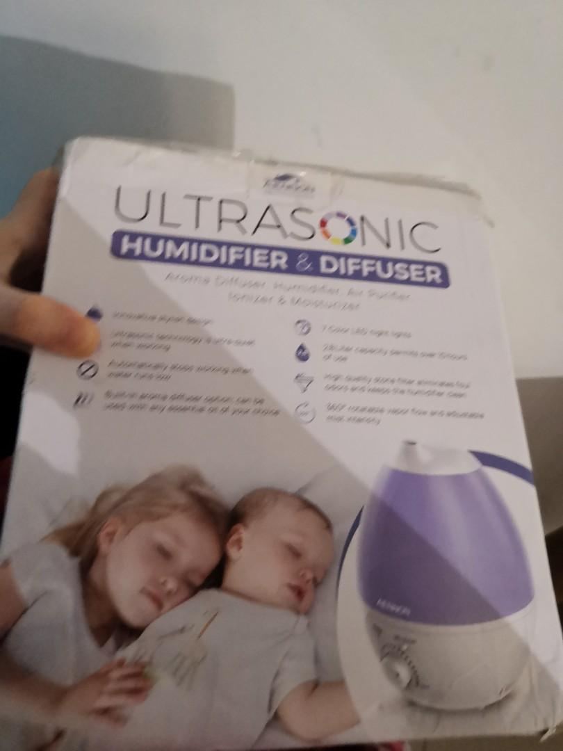 Aennon ultrasonic humidifier & diffuser, TV & Home Appliances, Air ...