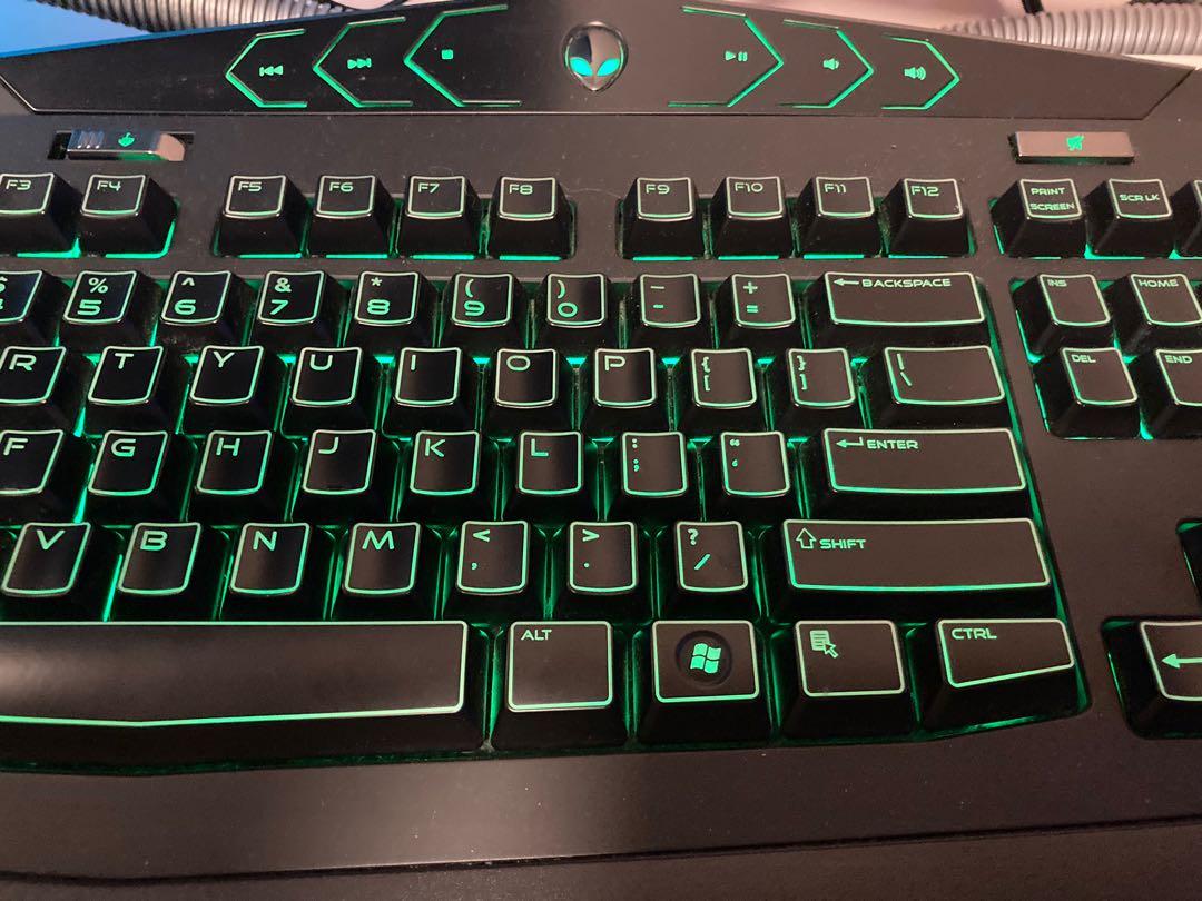 This wkend only!!Alienware TactX RGB Full size keyboard, Computers ...
