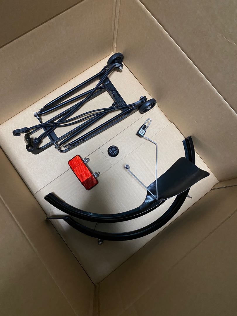 Brompton Rack Black Edition, Sports Equipment, Bicycles & Parts, Parts ...