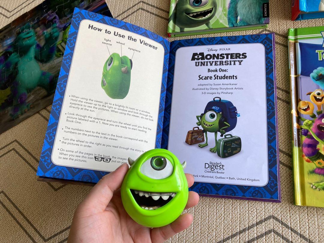Bundle of Disney.Pixar Monsters inc, Toy Story books, puzzles, 3D ...