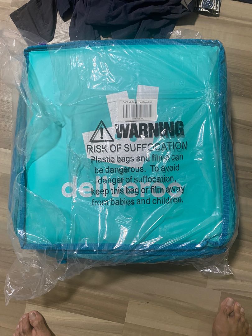 Deliveroo back pack, Motorcycles, Motorcycle Accessories on Carousell