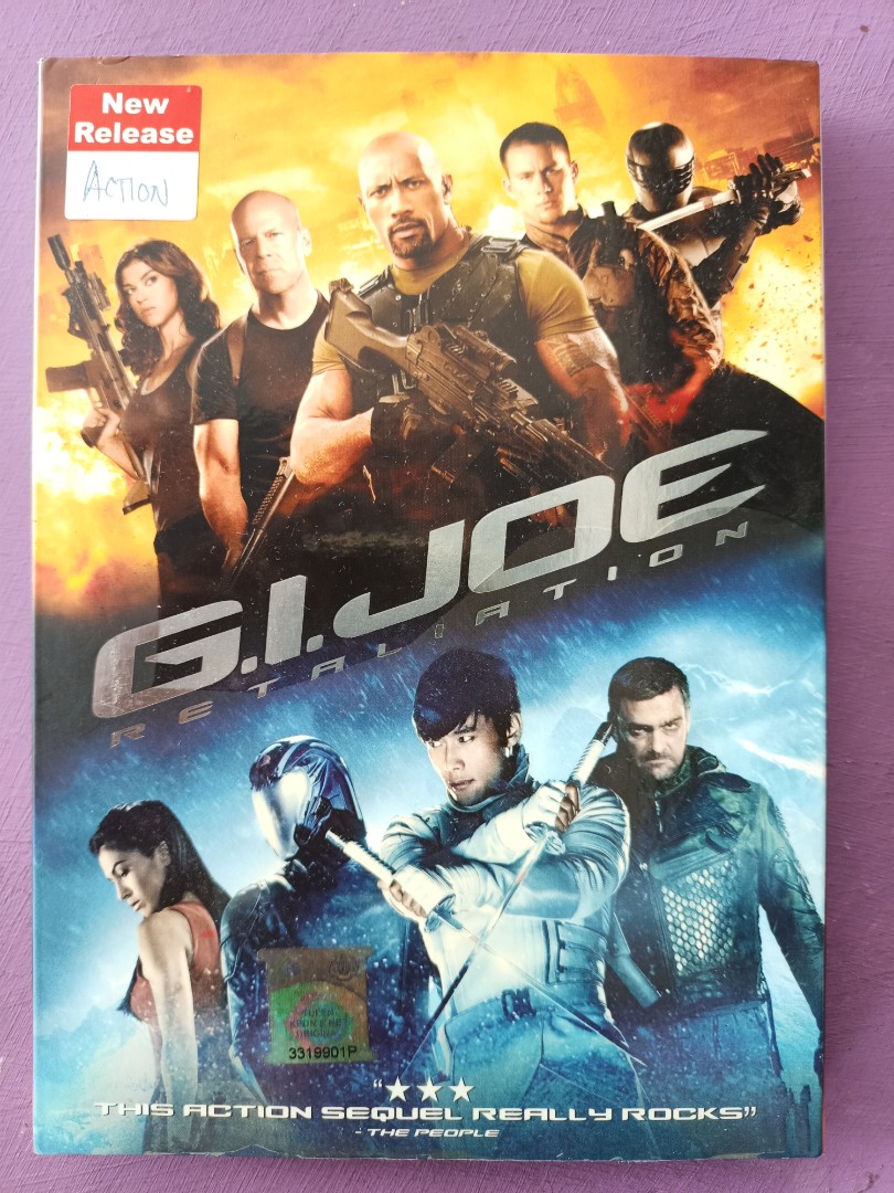 Gi Joe Retaliation 2013 Dvd Cover