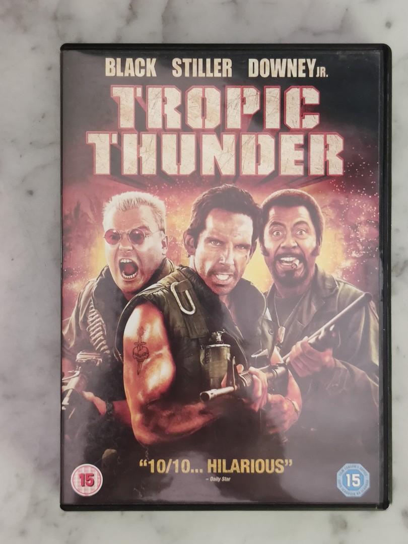(DVD) Tropic Thunder, Hobbies & Toys, Music & Media, CDs & DVDs on ...