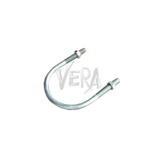 GI U Bolt with Nut 50mm| Galvanized Iron | Clamp | Pipe Clamp ...