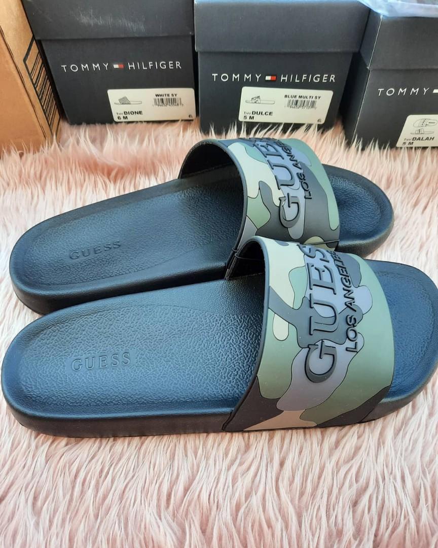 Guess Slides for Men, Men's Fashion, Footwear, Slippers & Slides on ...