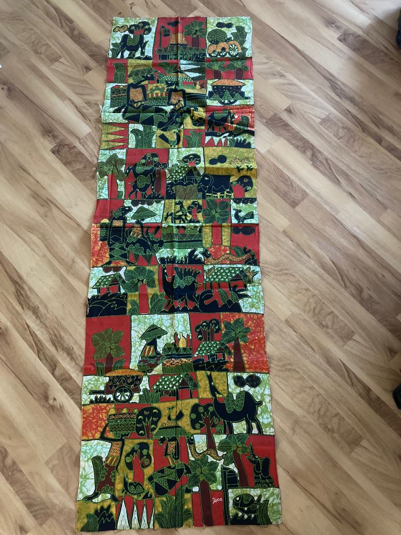 Hand printed batik from Bali, Hobbies & Toys, Stationery & Craft, Art ...