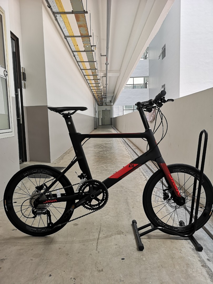 JAVA Carbon Mini Velo CL 18 CB, Sports Equipment, Bicycles & Parts ...
