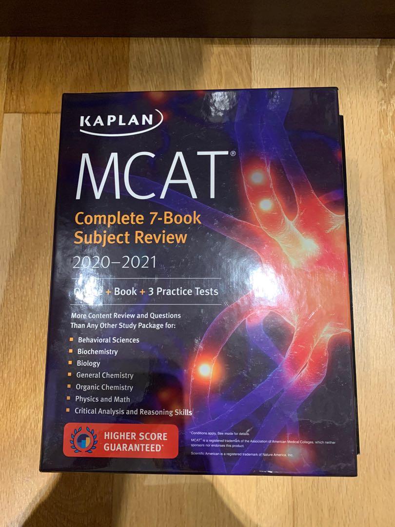 Kaplan MCAT Complete 7 Book Subject Review 2020-2021, Hobbies & Toys ...