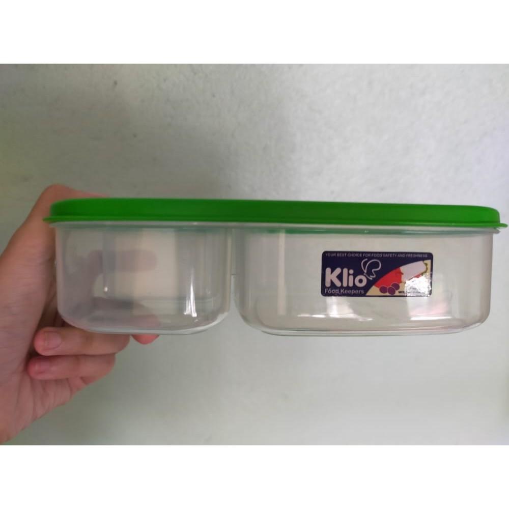 Klio Food Keeper with Divider (Set of 2), Furniture & Home Living, Home ...