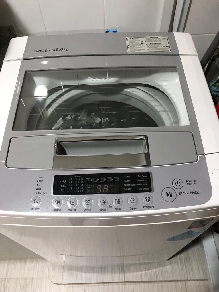 LG Turbo Washing Machine, TV & Home Appliances, Washing Machines and ...
