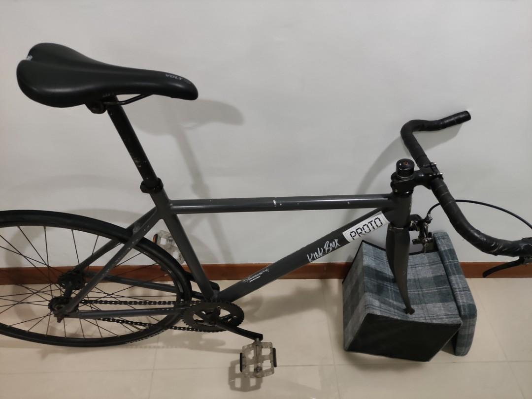 Marin inverness Fixie ( no front wheel ), Sports Equipment, Bicycles ...