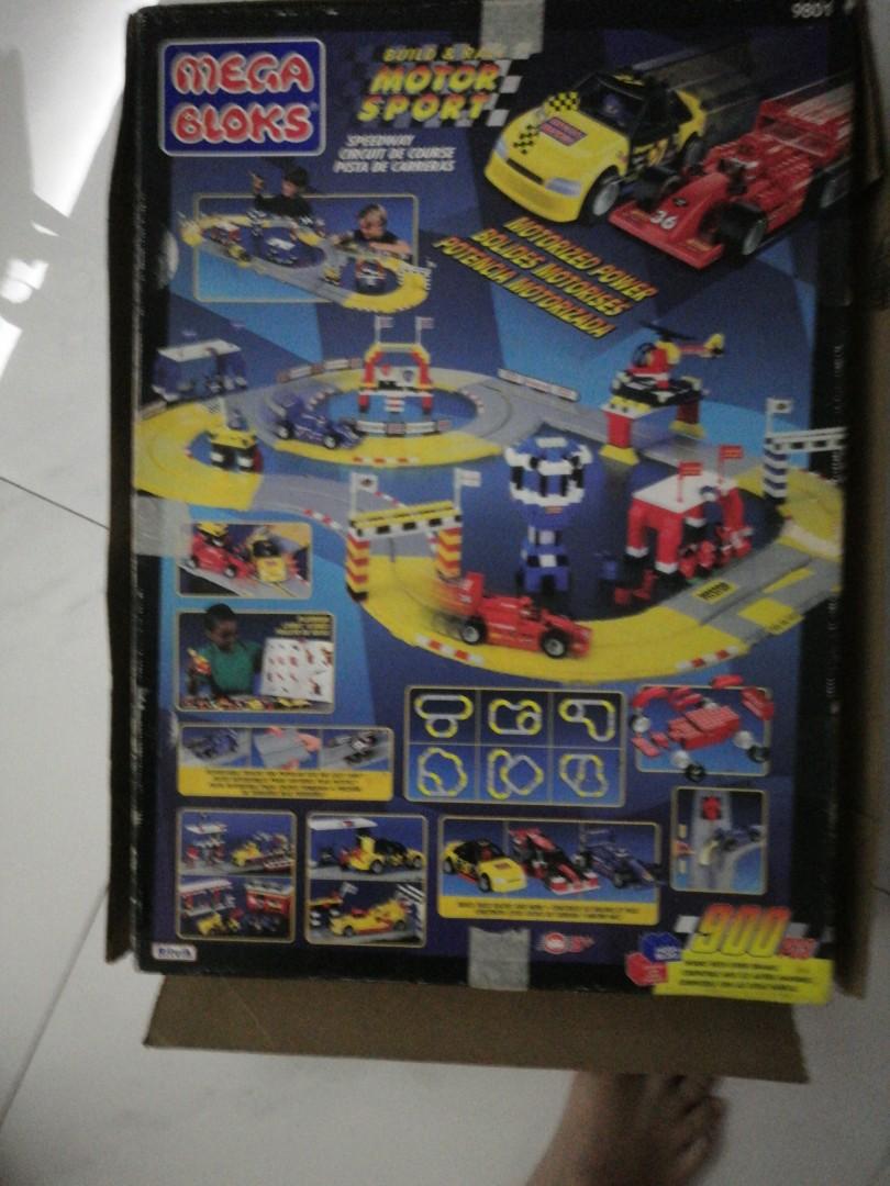 Mega Bloks Racing Track 900pcs, Hobbies & Toys, Toys & Games on Carousell