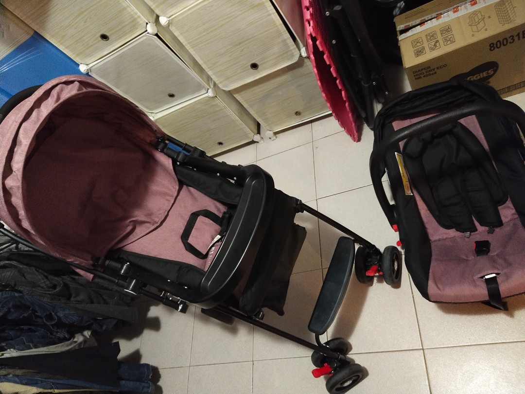 Mimi luu Baby Stroller and Car seat, Babies & Kids, Going Out ...