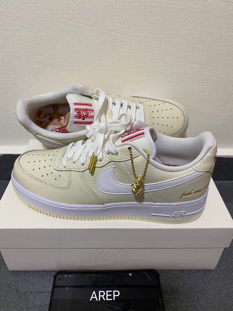 Nike Air Force 1 07 Popcorn, Men's Fashion, Footwear, Sneakers on Carousell