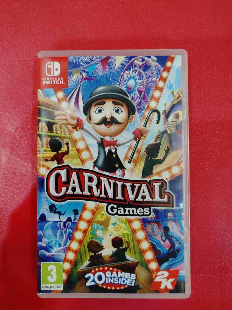 Nintendo Switch Carnival Game, Video Gaming, Video Games, Nintendo on ...