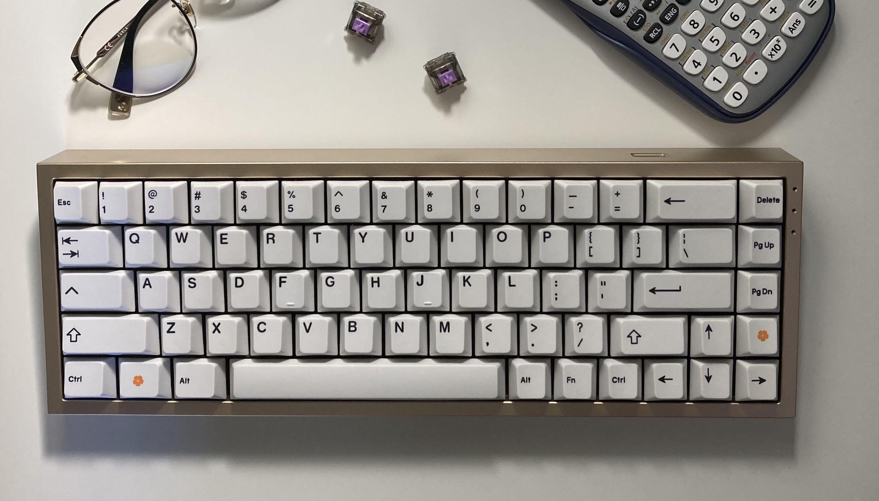 NK65 Cartridge Gold Custom Mechanical Keyboard, Electronics, Others on ...