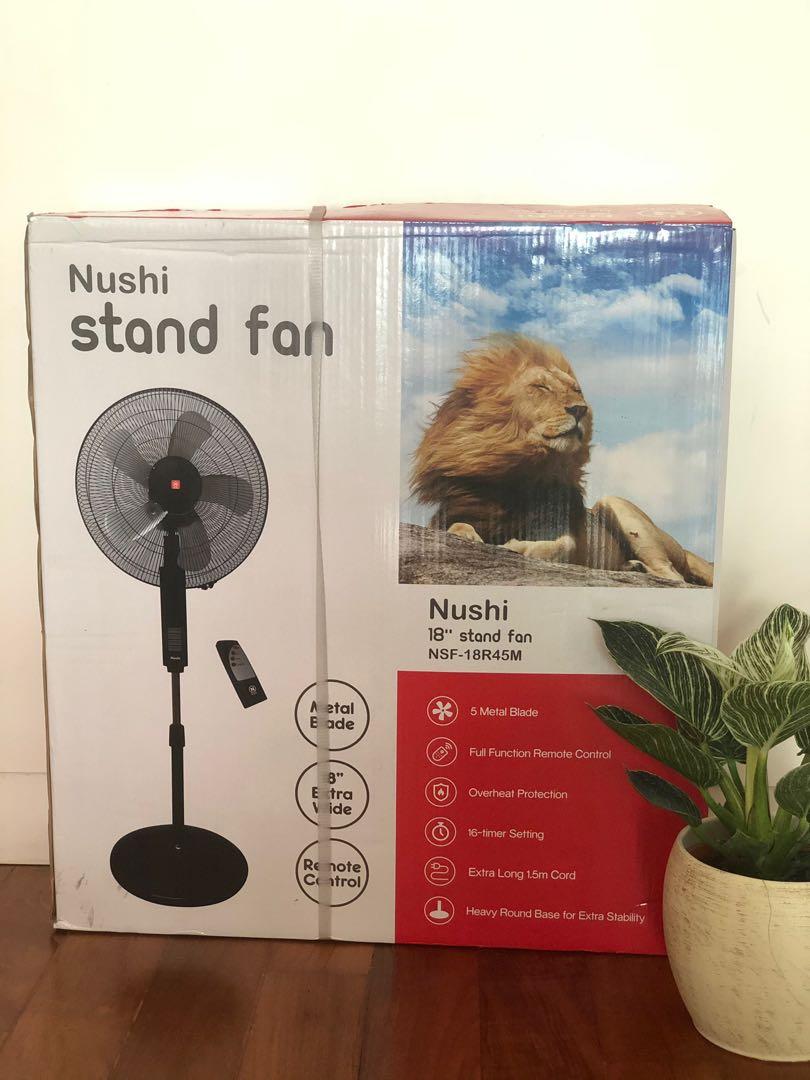 Nushi stand fan, Furniture & Home Living, Lighting & Fans, Fans on ...