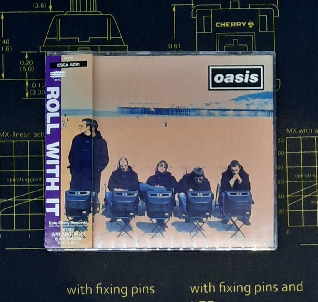 Oasis - Roll With It Japanese Pressing CD, Hobbies & Toys, Music ...