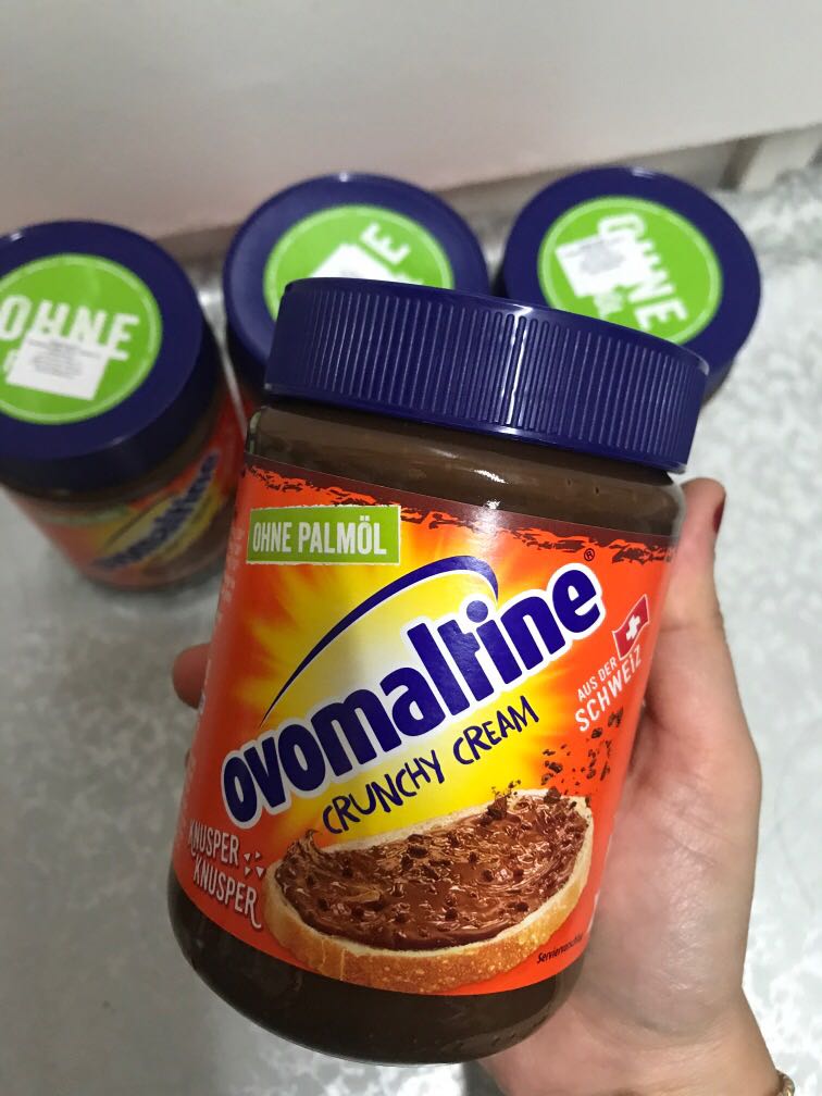 ovomaltine crunchy cream 380g, Food & Drinks, Packaged & Instant Food ...